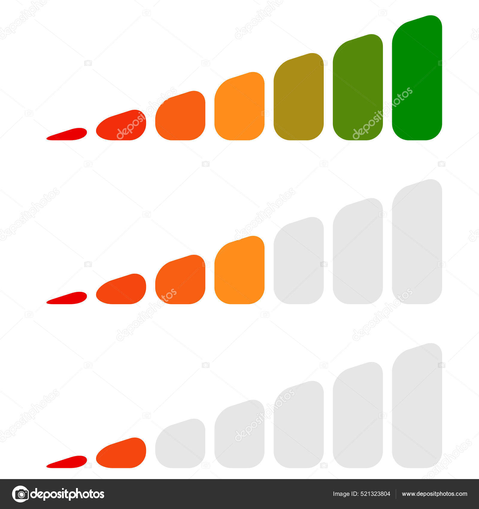 Level Progress Indicator Icon Meter Gauge Yardstick Symbol Stock Vector ... Level Progress Indicator Icon Meter Gauge Yardstick Symbol Stock Vector ...