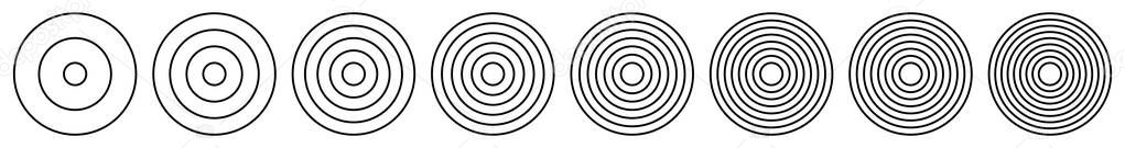C rculos, plantillas de iconos de c rculo, s mbolos. Marcos circulares, bordes 2024