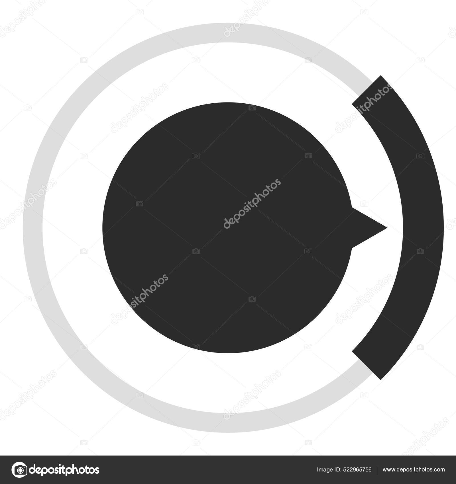 Calibre Medidor Icono Línea Con Diferentes Números Secciones Partes ...