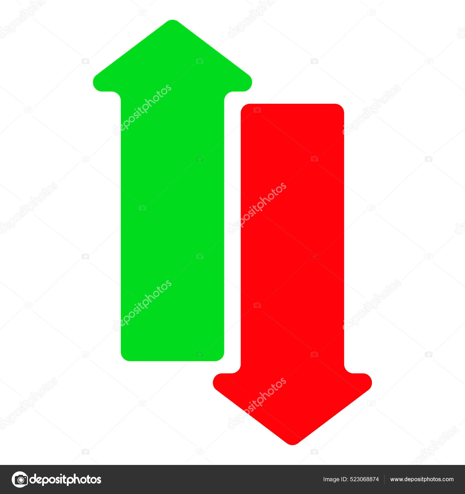 Pfeil Zeigt Nach Oben