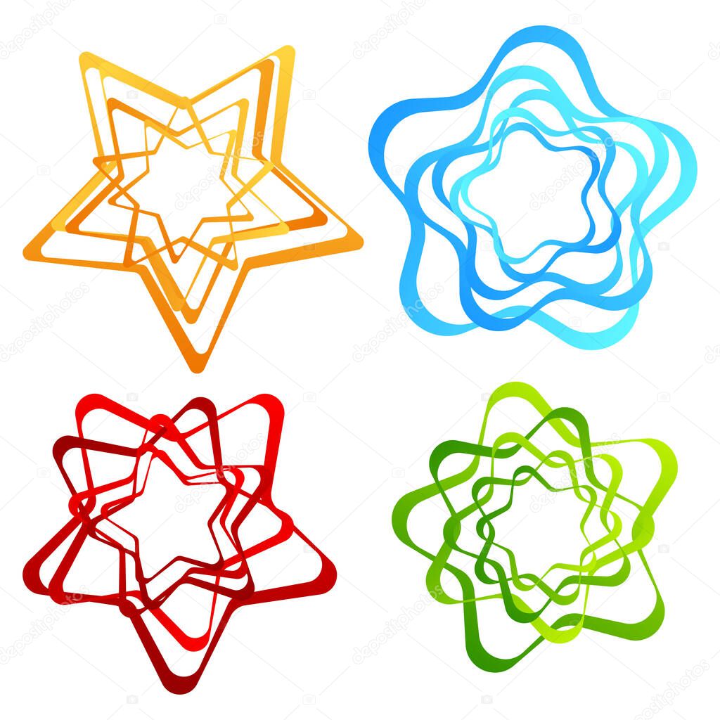 Estrella, icono de estrella, s mbolo. Recompensa, calidad superior, serie de elementos de dise o ...