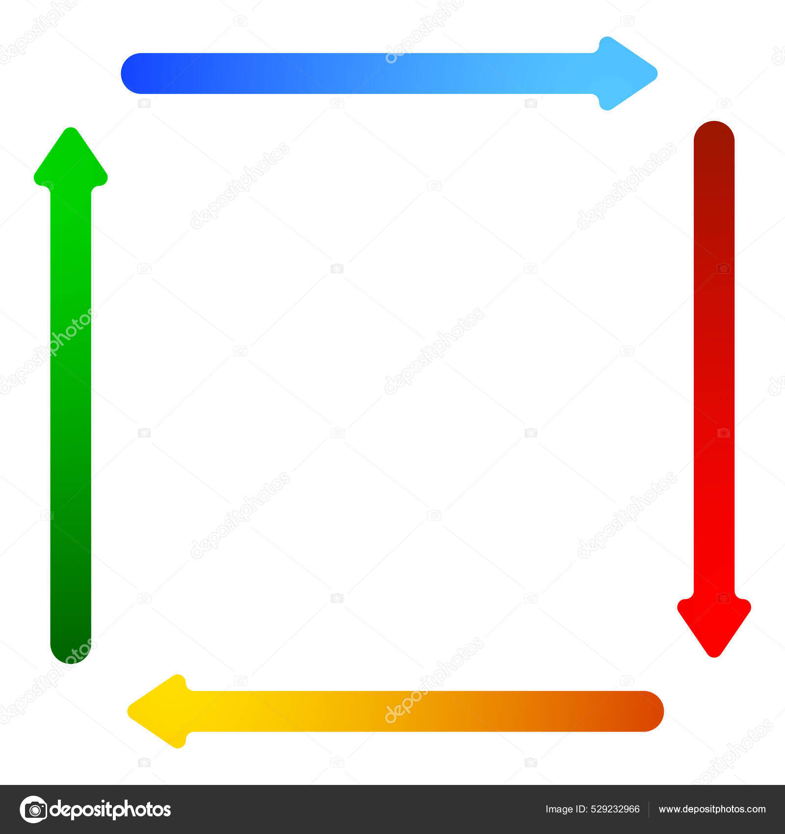 Way Arrows Pointers Cursors Shapes Stock Vector Illustration Clip Art ...