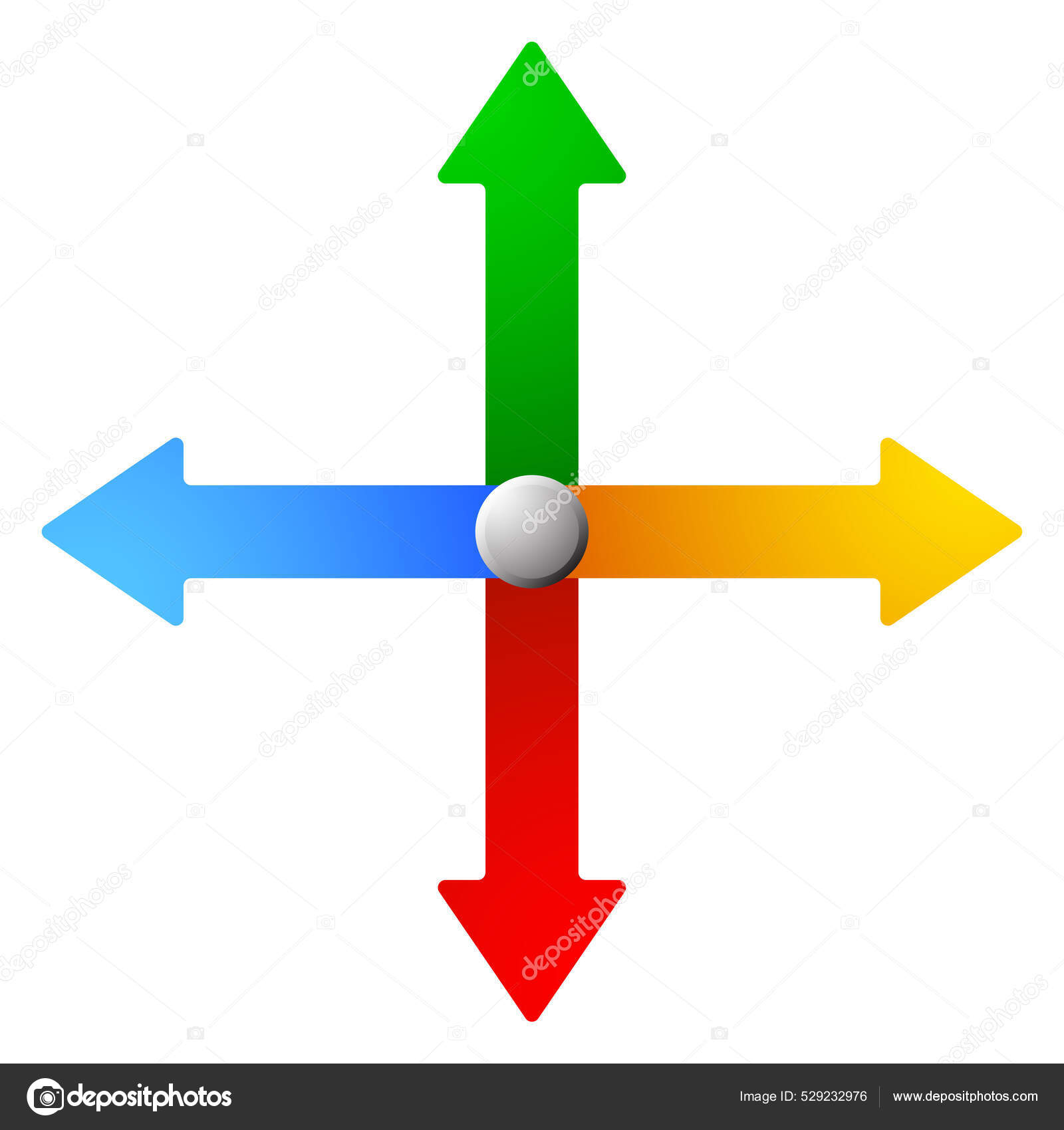 Way Arrows Pointers Cursors Shapes Stock Vector Illustration Clip Art ...