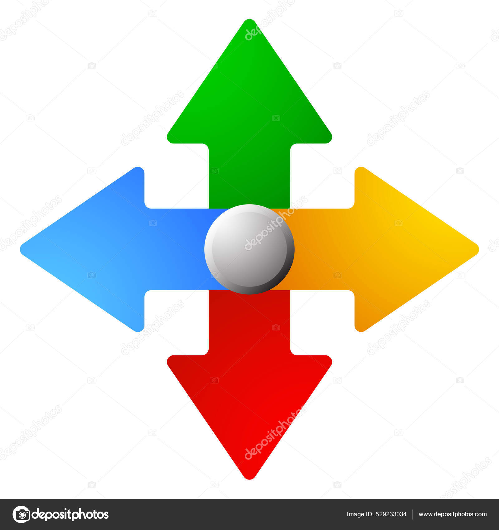 Way Arrows Pointers Cursors Shapes Stock Vector Illustration Clip Art ...