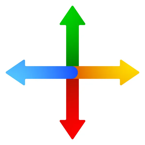 Way Arrows Pointers Cursors Shapes Stock Vector Illustration Clip Art ...