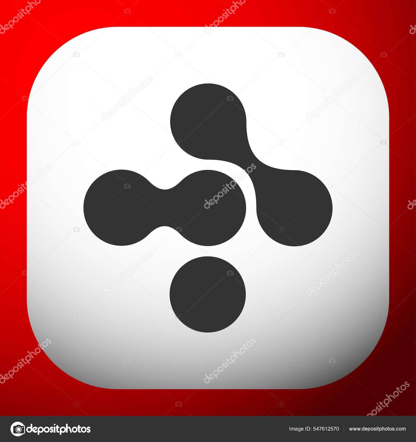 Connected Circles Nodes Technology Tech Electronics Connection Icon ...