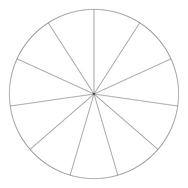 Segmented Circle Pie Graph Pie Chart Infographics Presentation Template ...