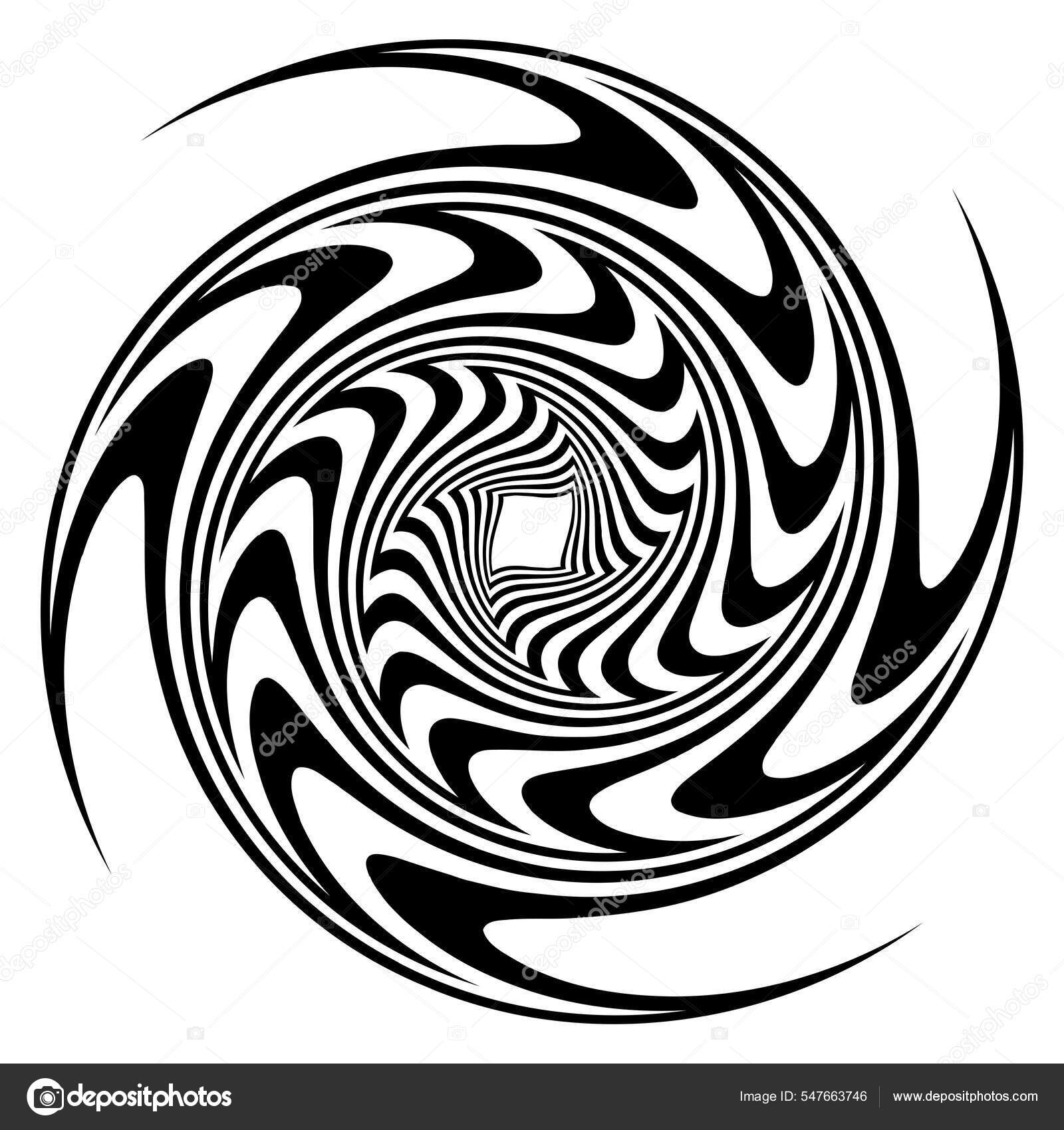 Abstract Art Element Optical Visual Art Shapes Icons Symbols Stock ...