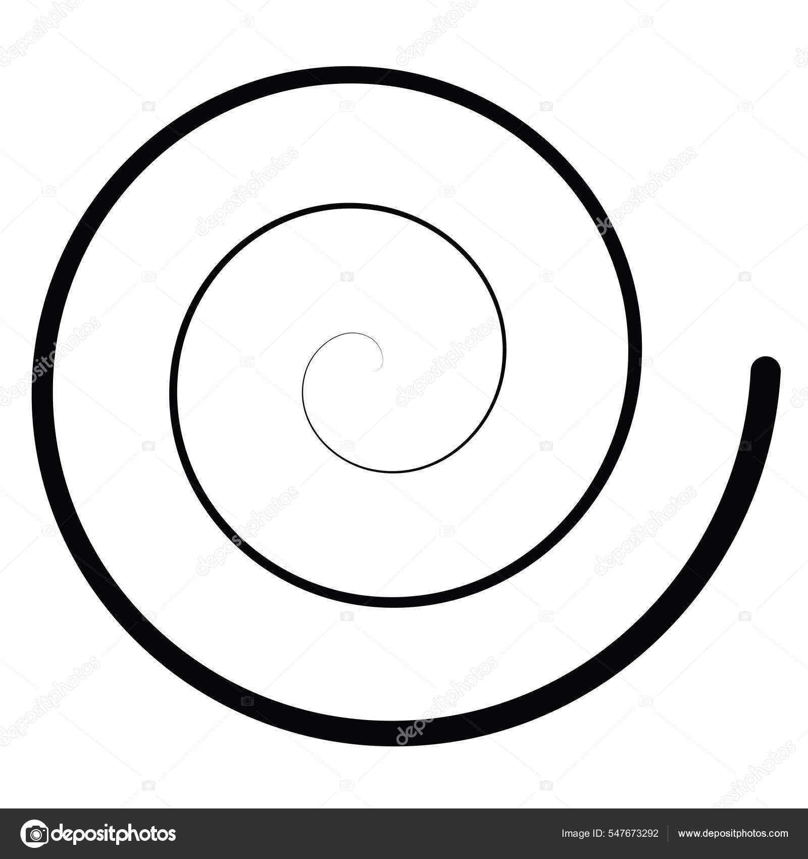Archimedean Spiral Vector