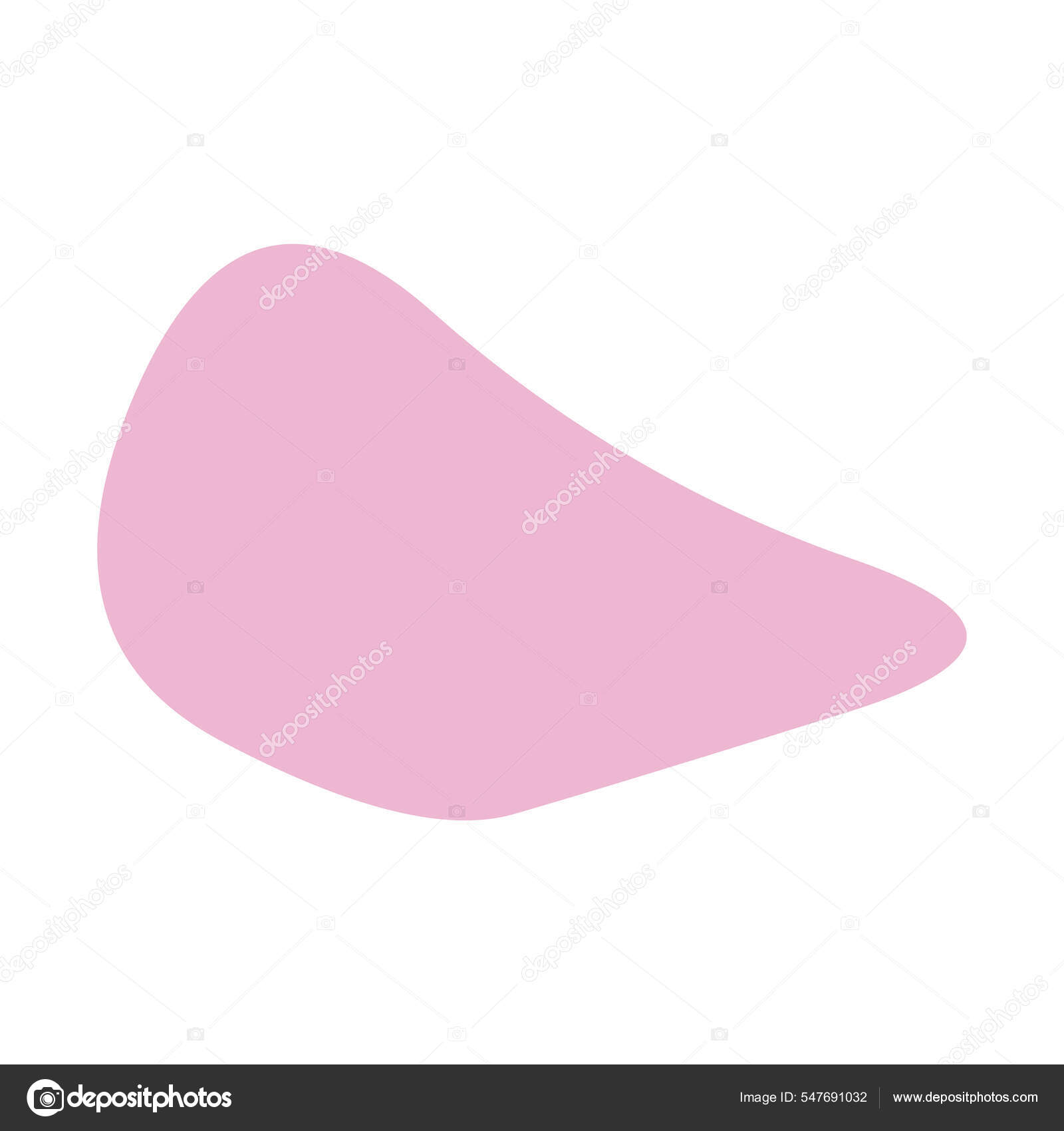 Random Blotch Inkblot Organic Blob Blot Speck Shape Splat Fleck Stock ...