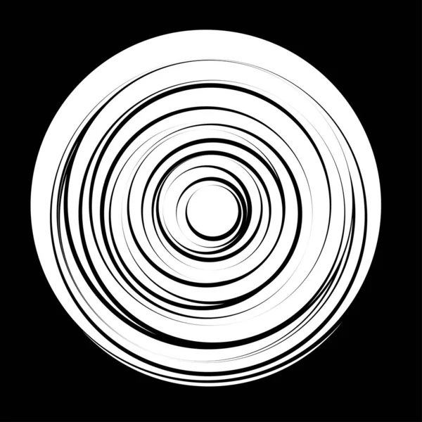 Concentric Radial Radiating Circles Rings Stock Vector by ©vectorguy ... Concentric Radial Radiating Circles Rings Stock Vector by ©vectorguy ...