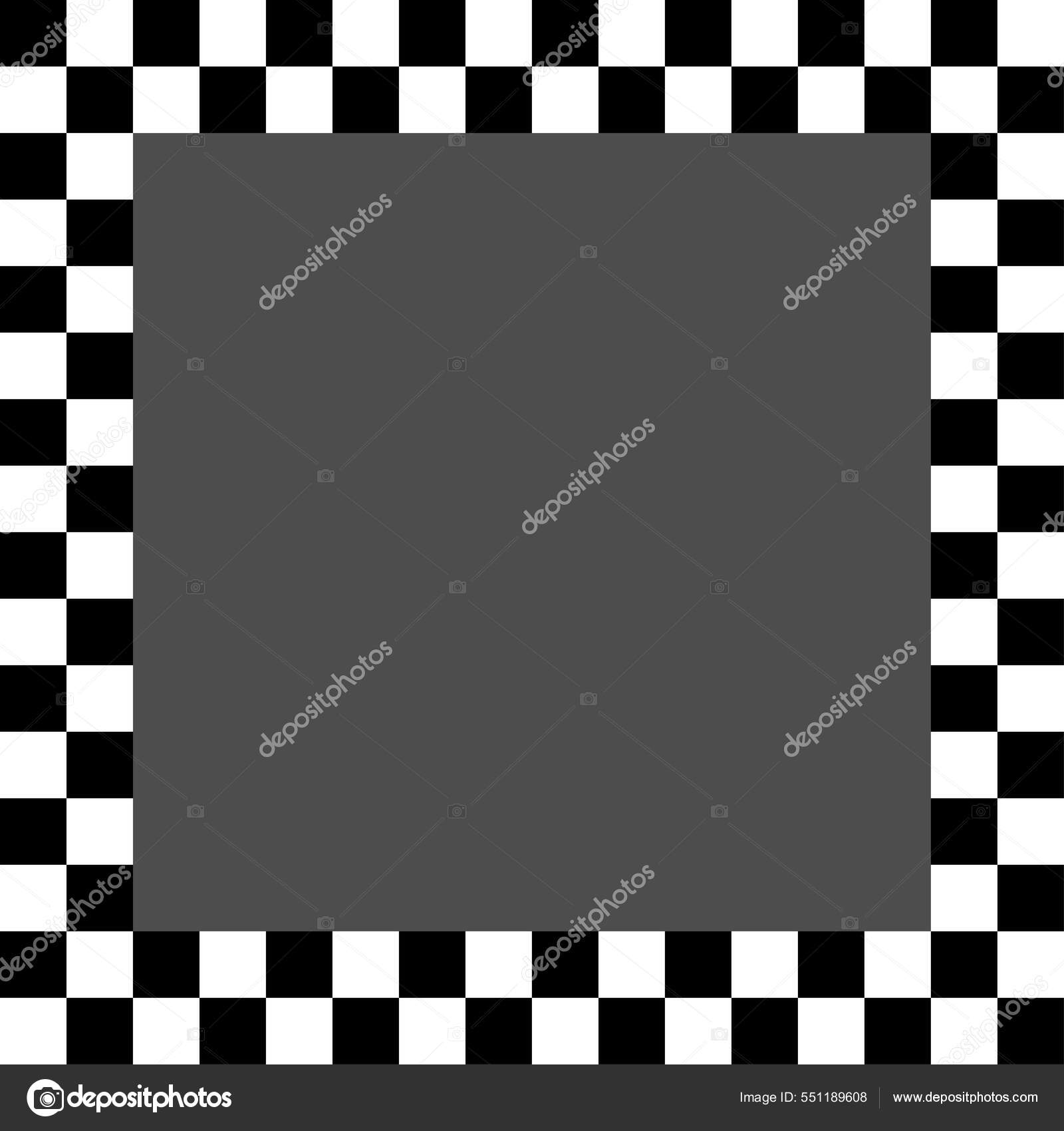 Checkered Flag Border Clipart