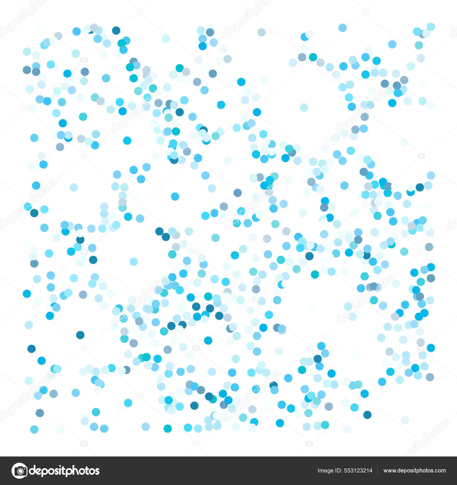 Random Circles Vector Pattern Texture Stock Vector Illustration Clip ...