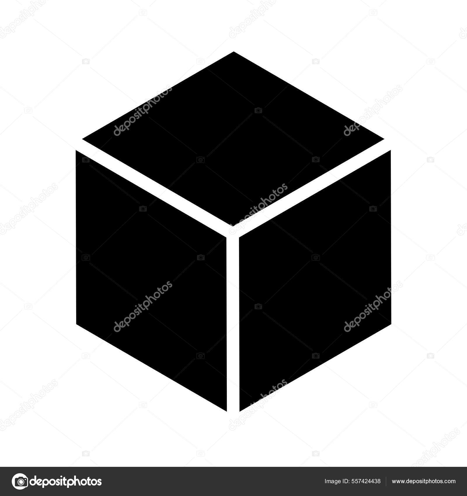 Icono Del Cubo Símbolo Ilustración Edificio Icono Carga Cuadrados ...