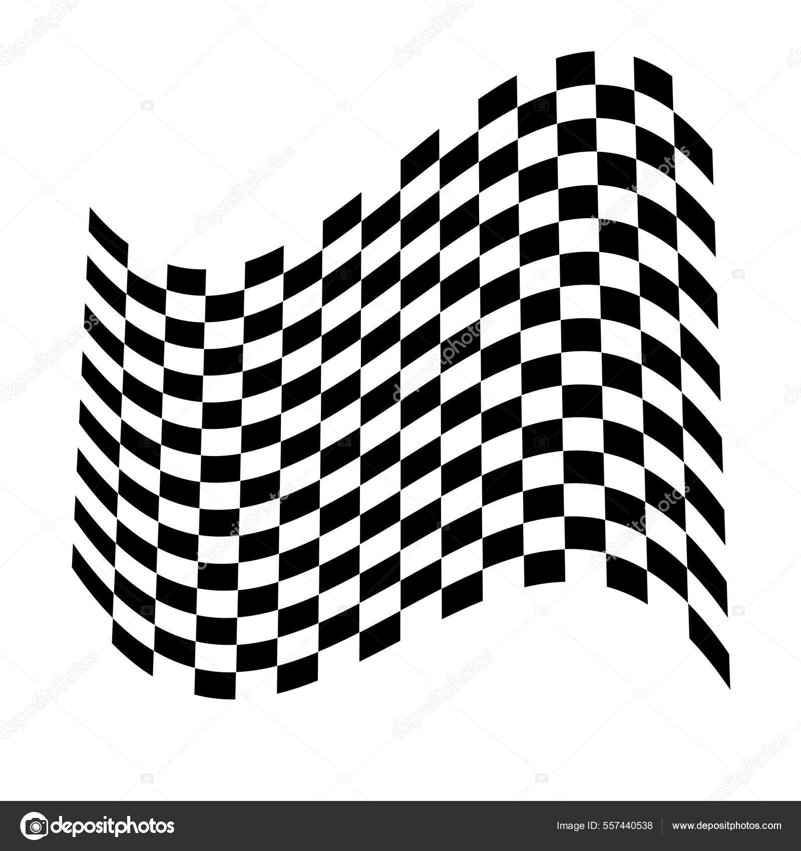 Checkered Finish Line Clipart