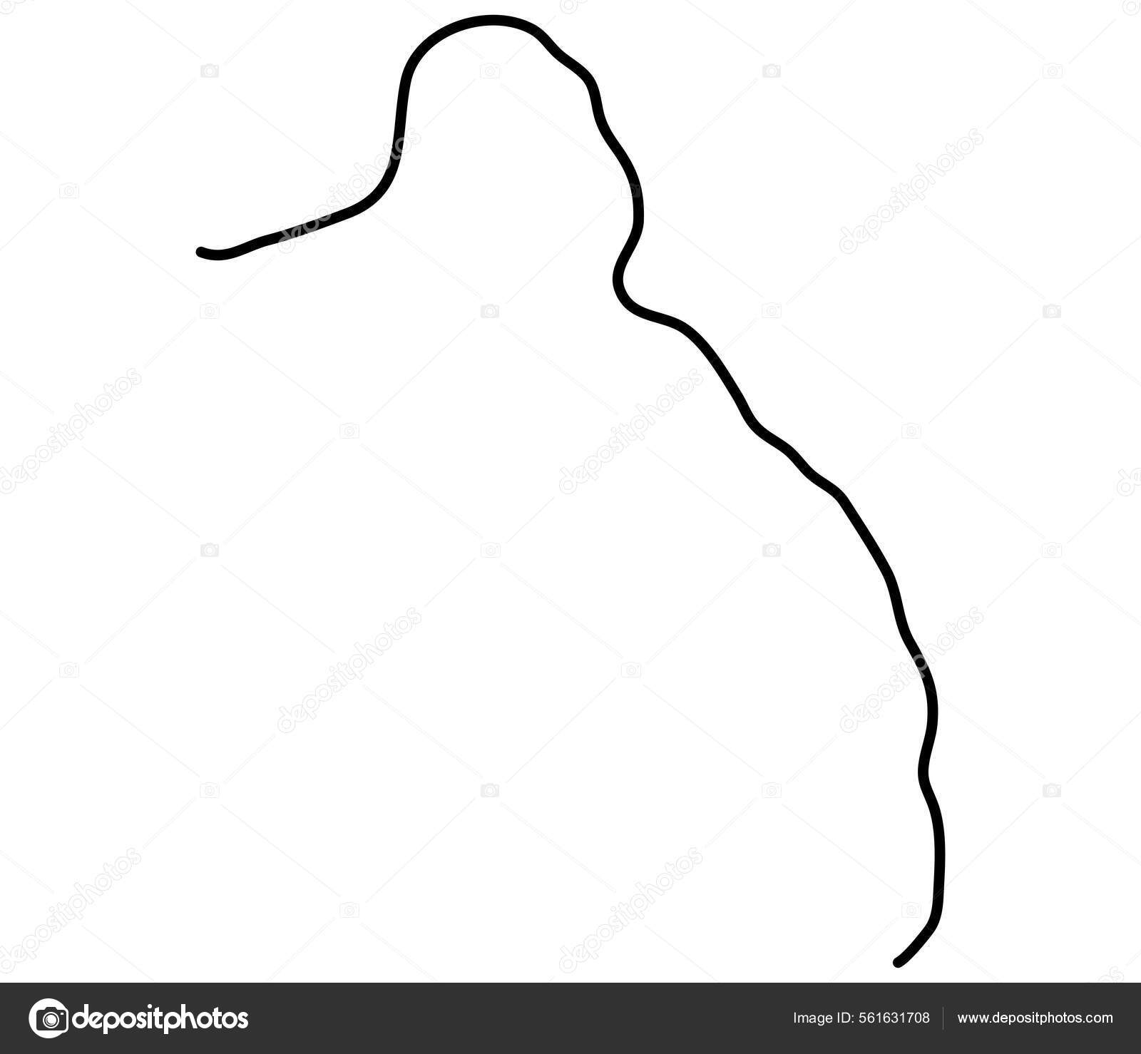 Wavy Waving Billowy Squiggle Squiggly Line Irregular Random Lines Stock ...