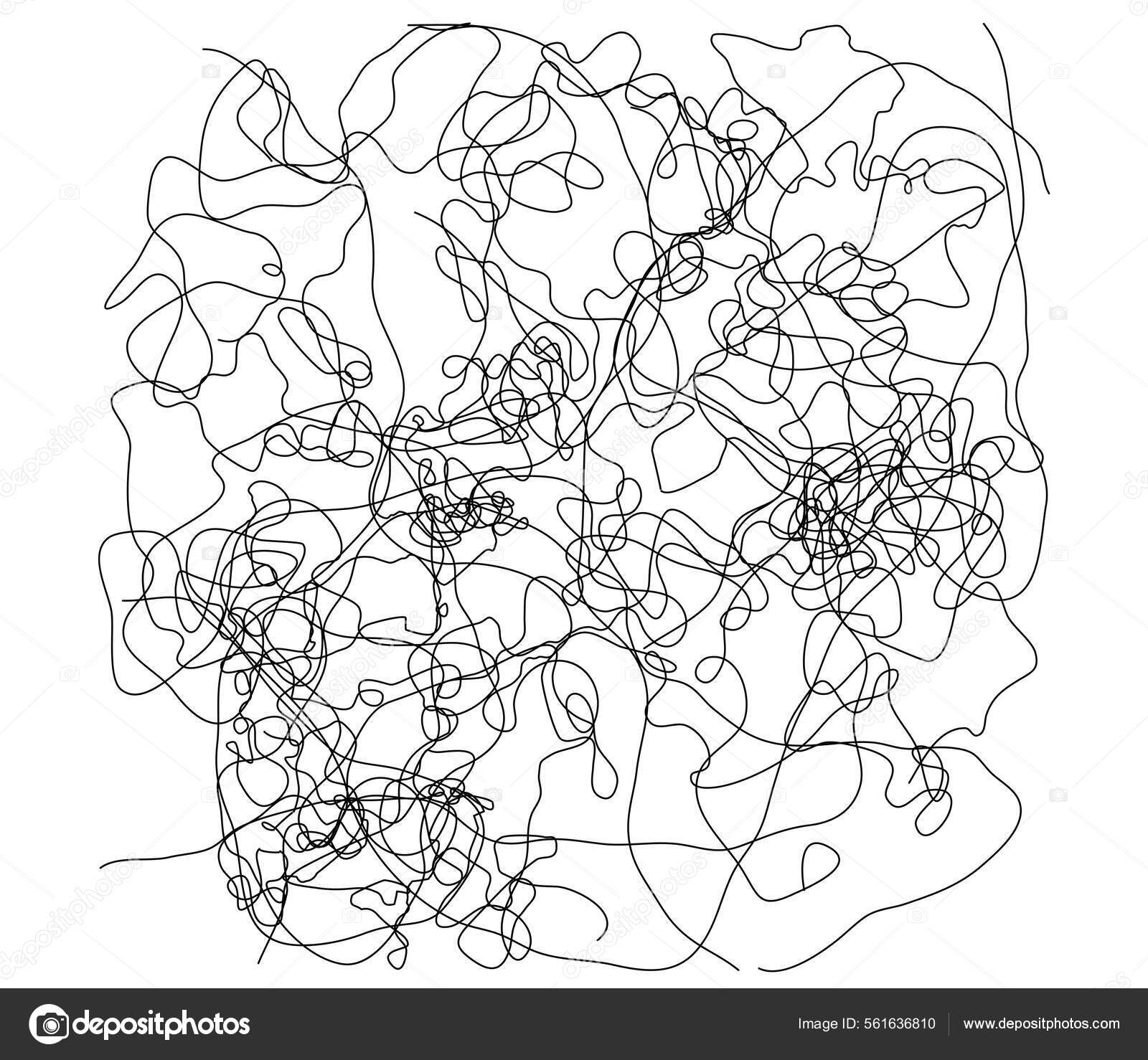 Wavy Waving Billowy Squiggle Squiggly Line Irregular Random Lines Stock ...