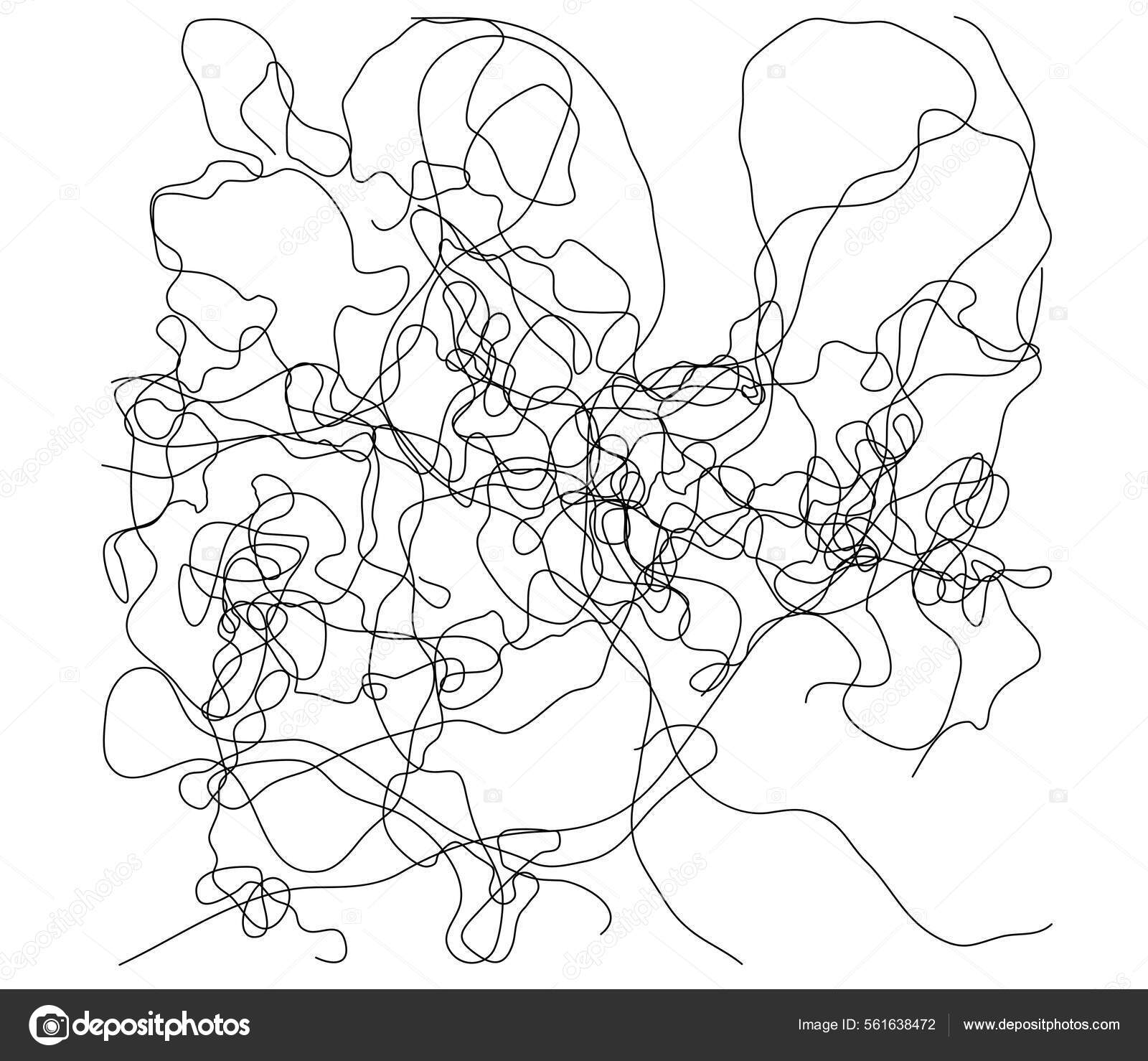 Wavy Waving Billowy Squiggle Squiggly Line Irregular Random Lines Stock ...