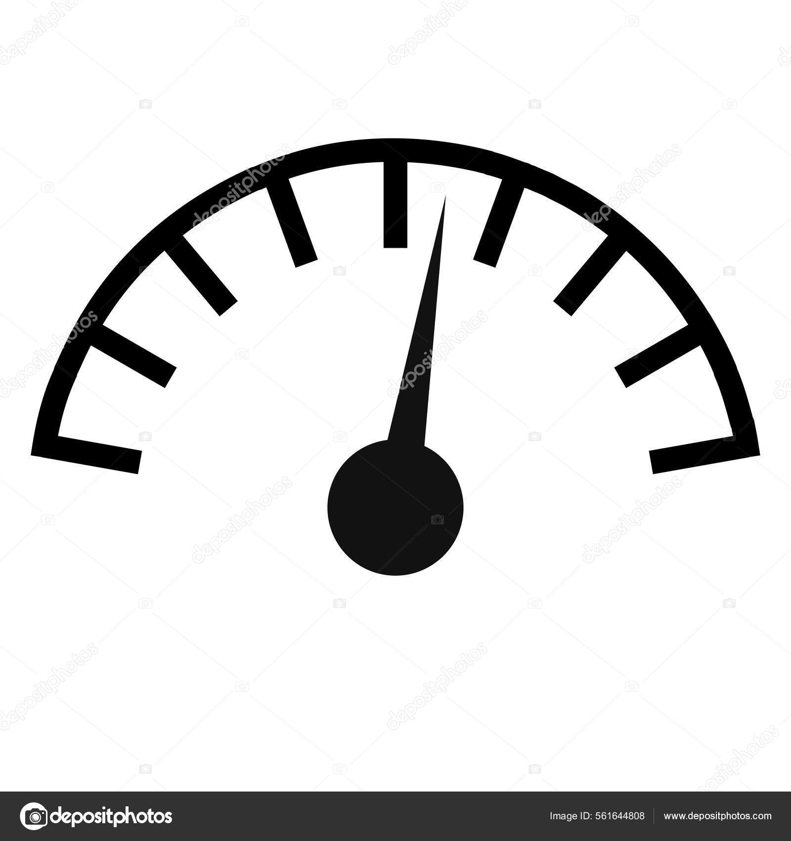 Gauge Meter Level Indicator Icon Symbol Stock Vector by ©vectorguy ...