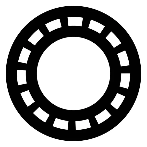 Circular Concentric Segmented Circles Rings Abstract Geometric Circle ...
