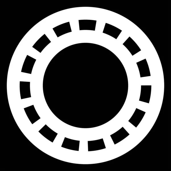Circular Concentric Segmented Circles Rings Abstract Geometric Circle ...