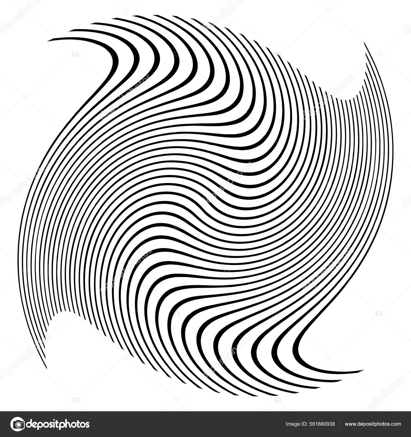 Spiral Swirl Twirl Element Vortex Eddy Spire Helix Vector Shape Stock ...