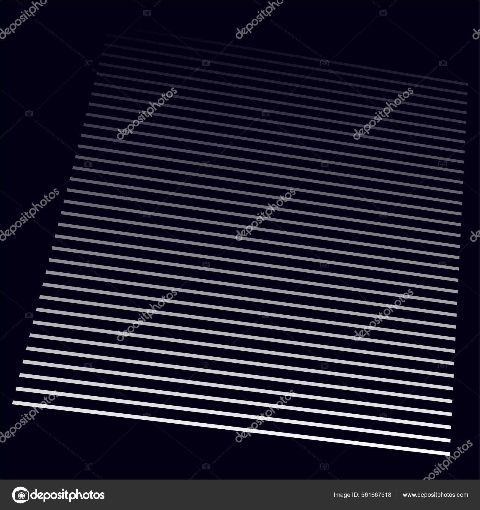 Dynamic Lines Stipes Perspective Vanishing Diminishing Horizon Stock ...