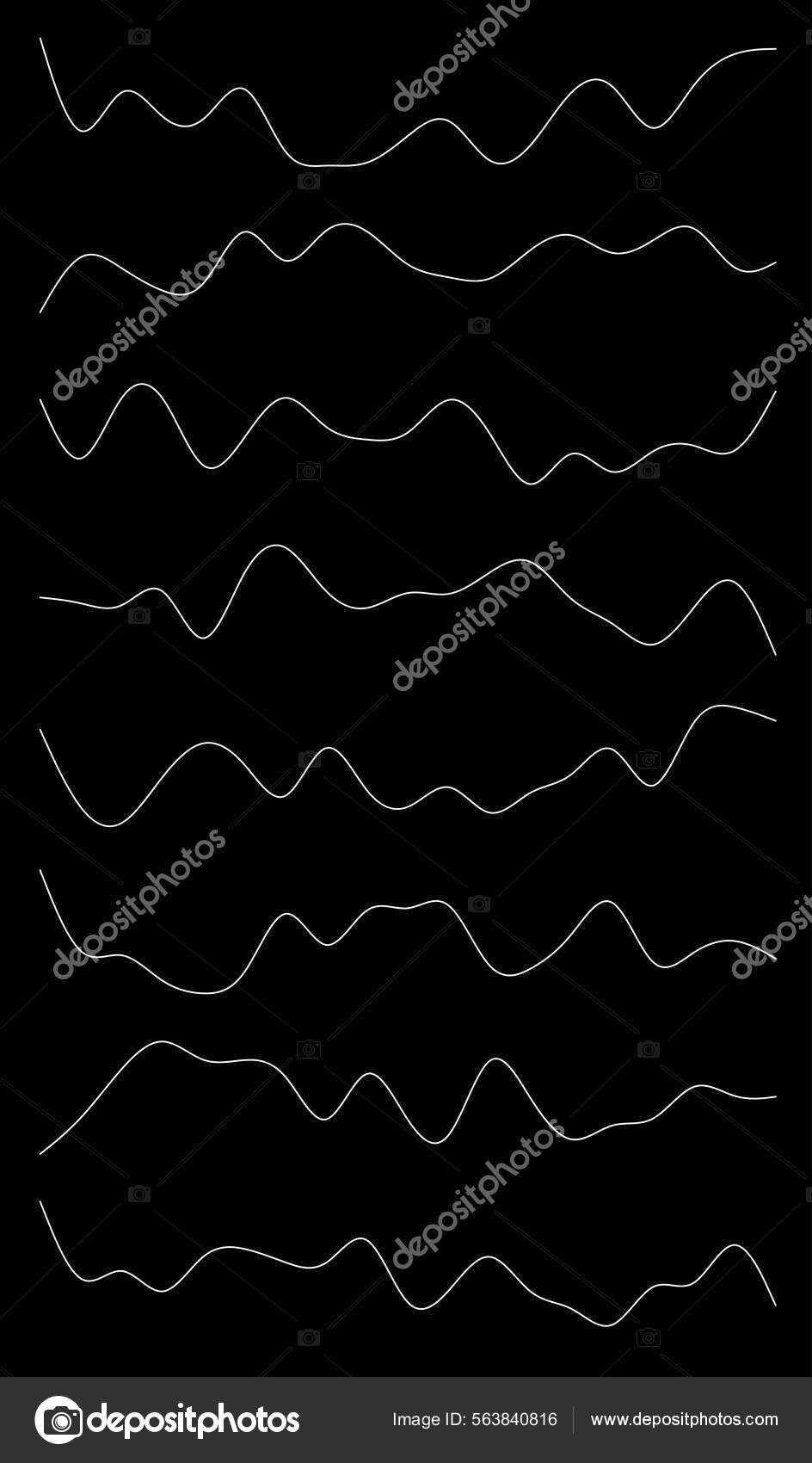 Wavy Waving Lines Wave Effect Stripes Zigzag Criss Cross Streaks Stock ...