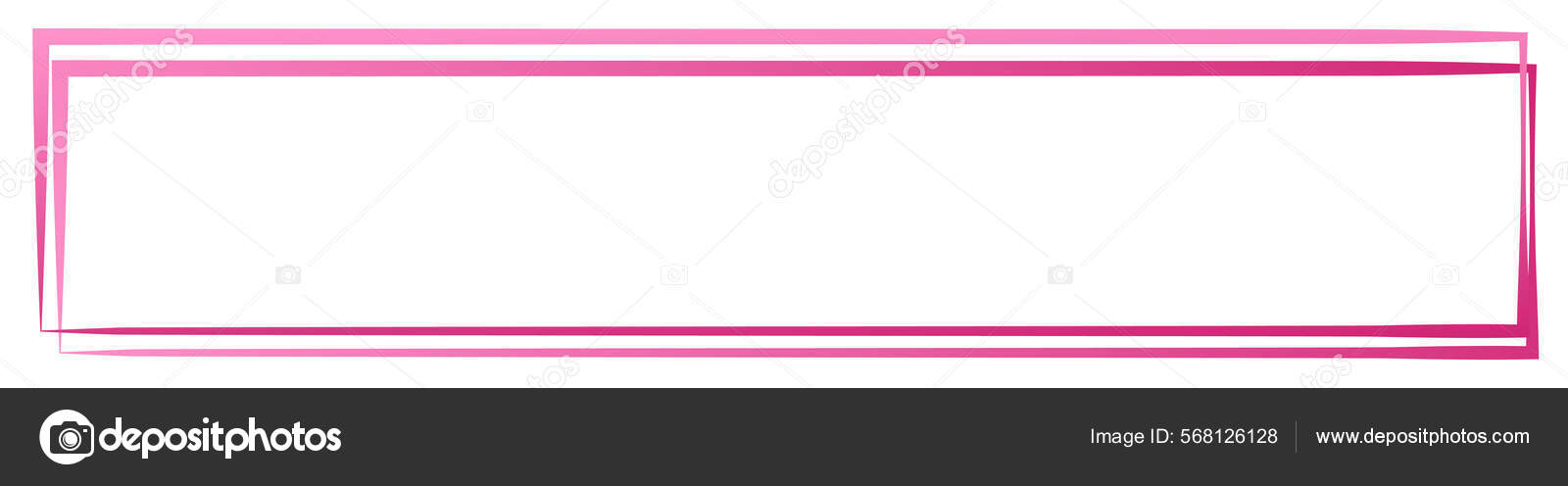 Random Square Contour Frame Border Element Stock Vector Illustration ...