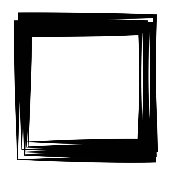 Random Square Contour Frame Border Element Stock Vector by ©vectorguy ...