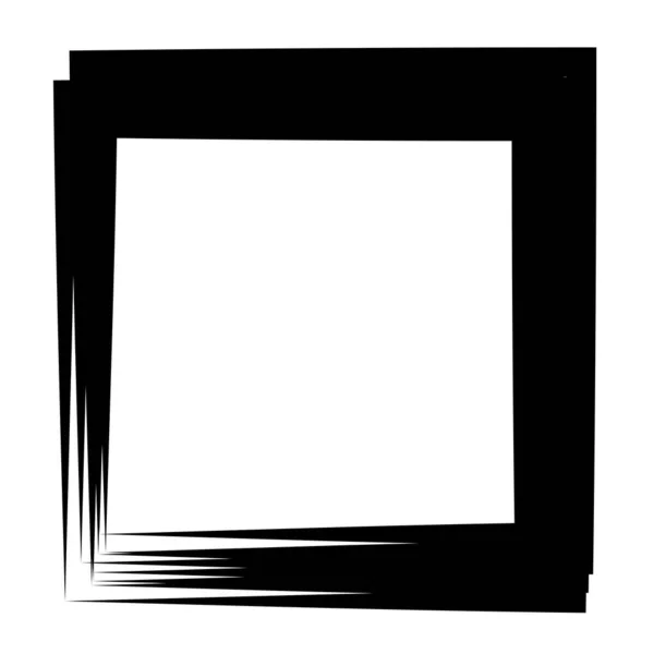 Random Square Contour Frame Border Element Stock Vector by ©vectorguy ...