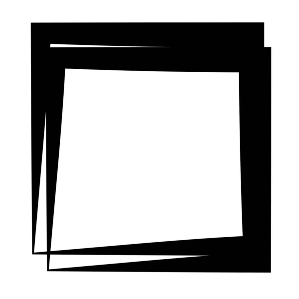 Random Square Contour Frame Border Element Stock Vector by ©vectorguy ...
