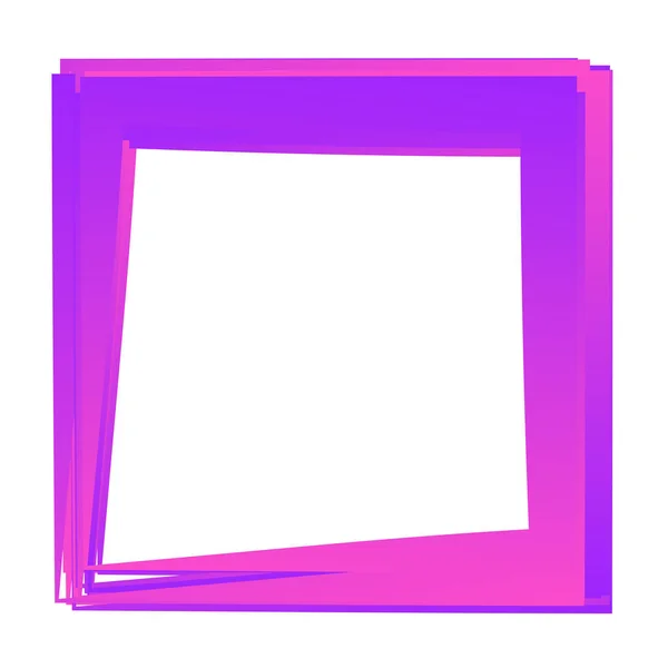 Random Square Contour Frame Border Element Stock Vector by ©vectorguy ...