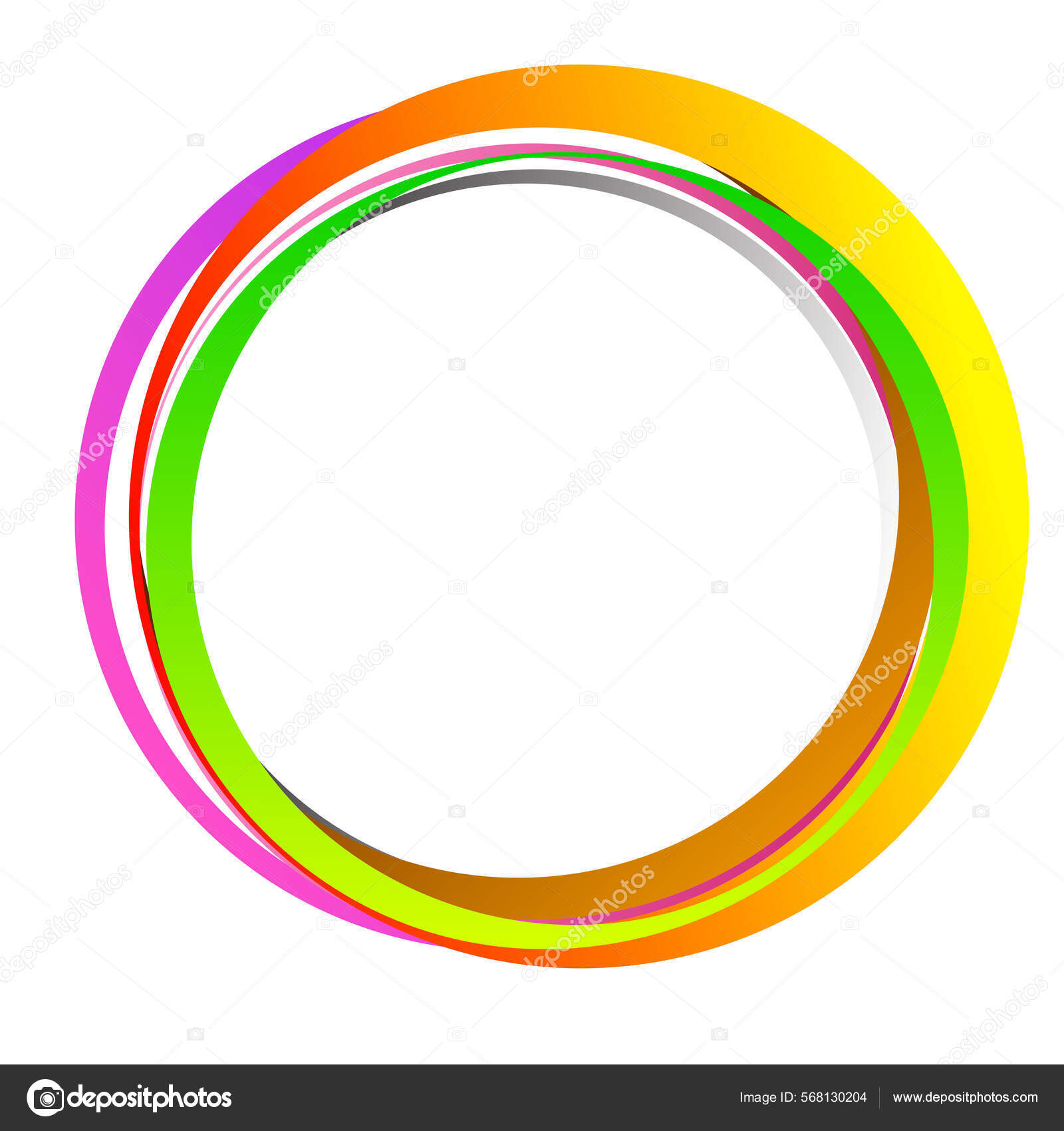 Random Circles Rings Circular Element Stock Vector by ©vectorguy 568130204
