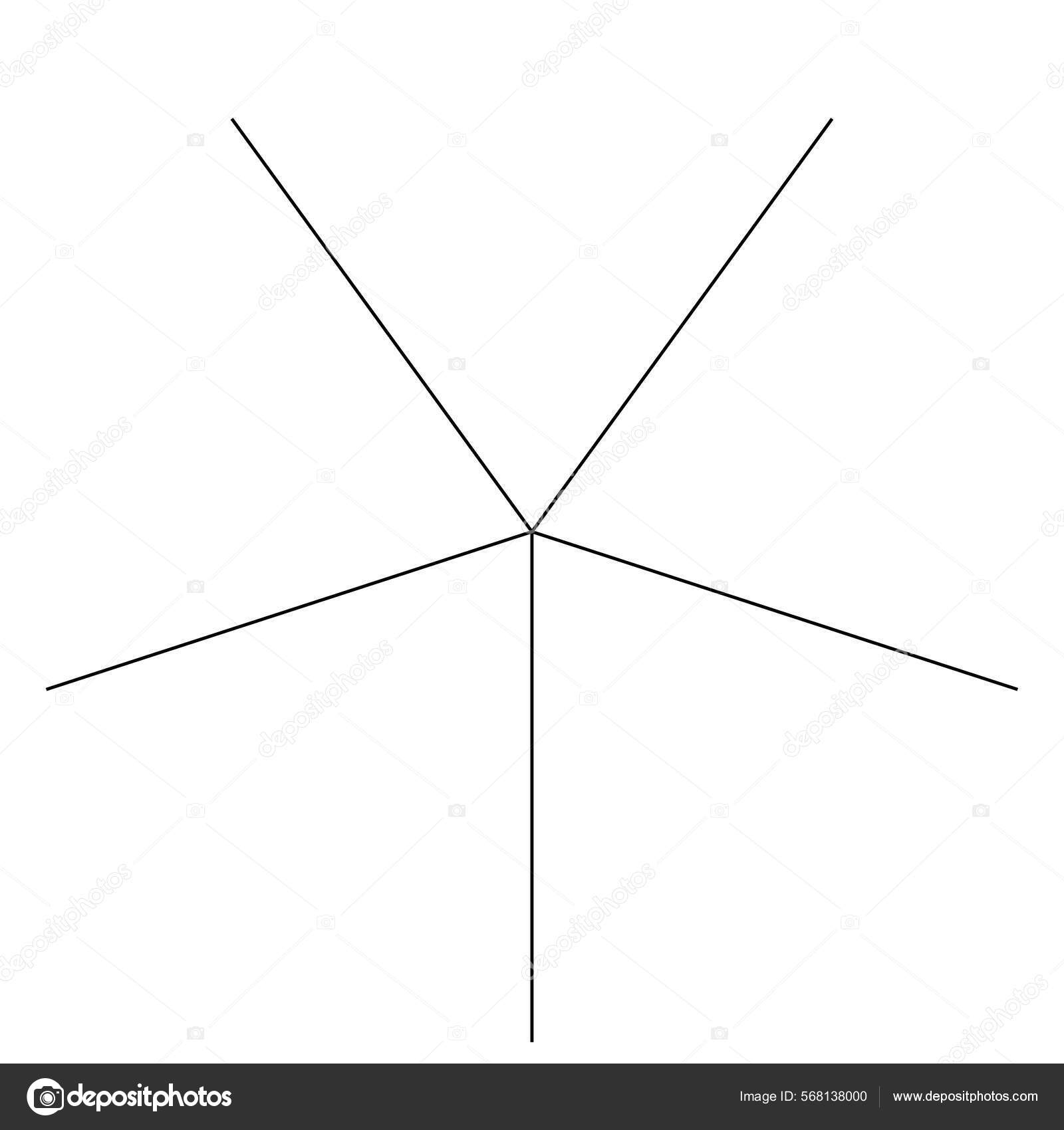 Converging Radial Circular Lines Element Stock Vector Image by ...