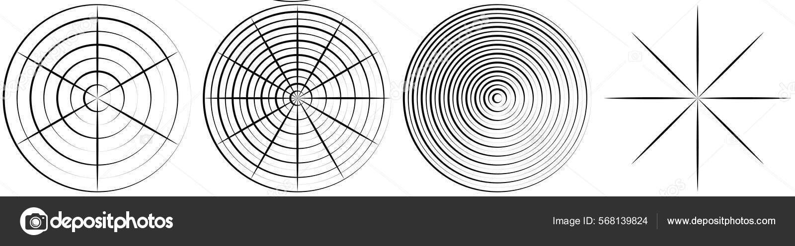 Converging Lines Clip Art
