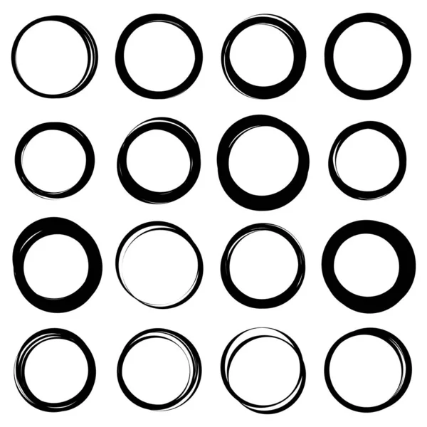 Random Circles Rings Circular Element Stock Vector Image by ©vectorguy ...