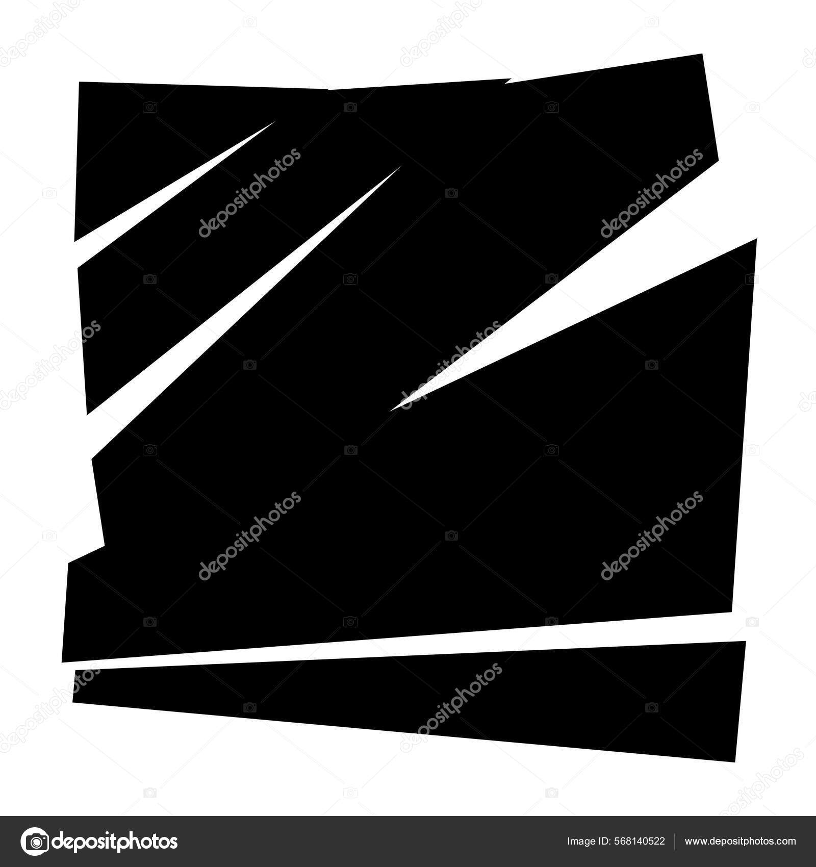 Slit Slash Fracture Texture Effect Element Stock Vector Image by ...
