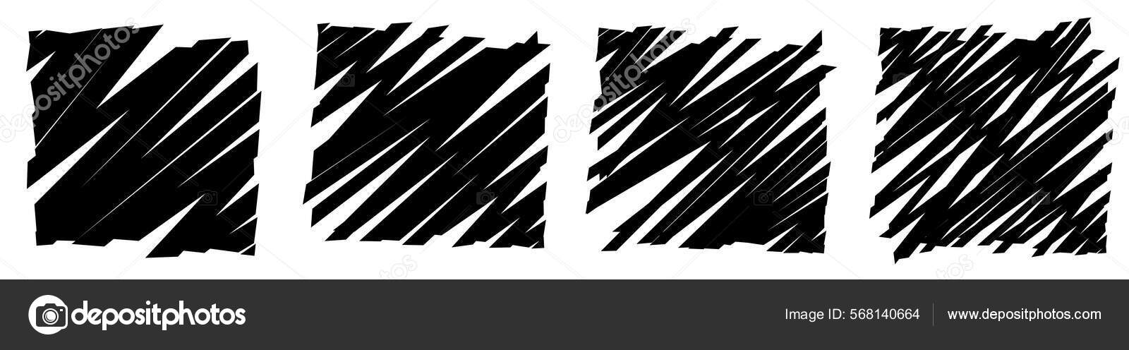 Slit Slash Fracture Texture Effect Element Stock Vector Illustration ...