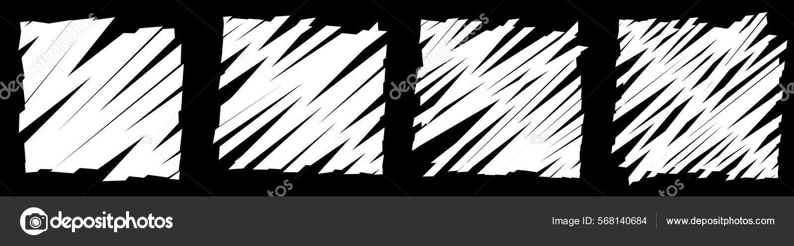 Slit Slash Fracture Texture Effect Element Stock Vector Illustration ...