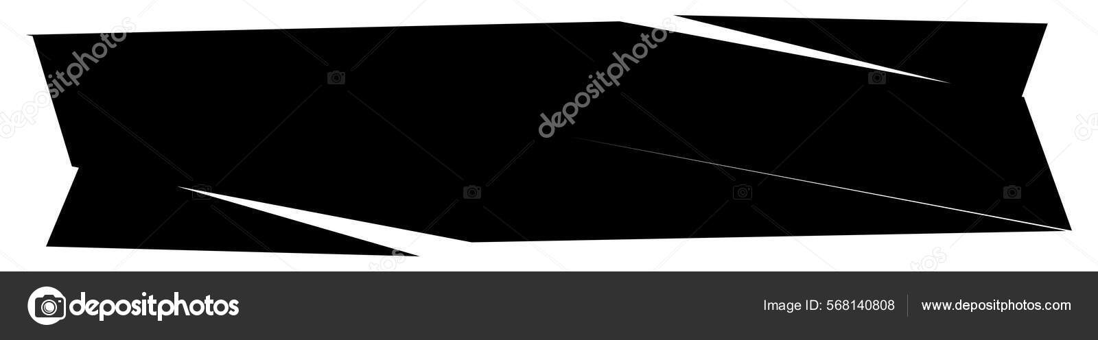 Slit Slash Fracture Texture Effect Element Stock Vector Illustration ...