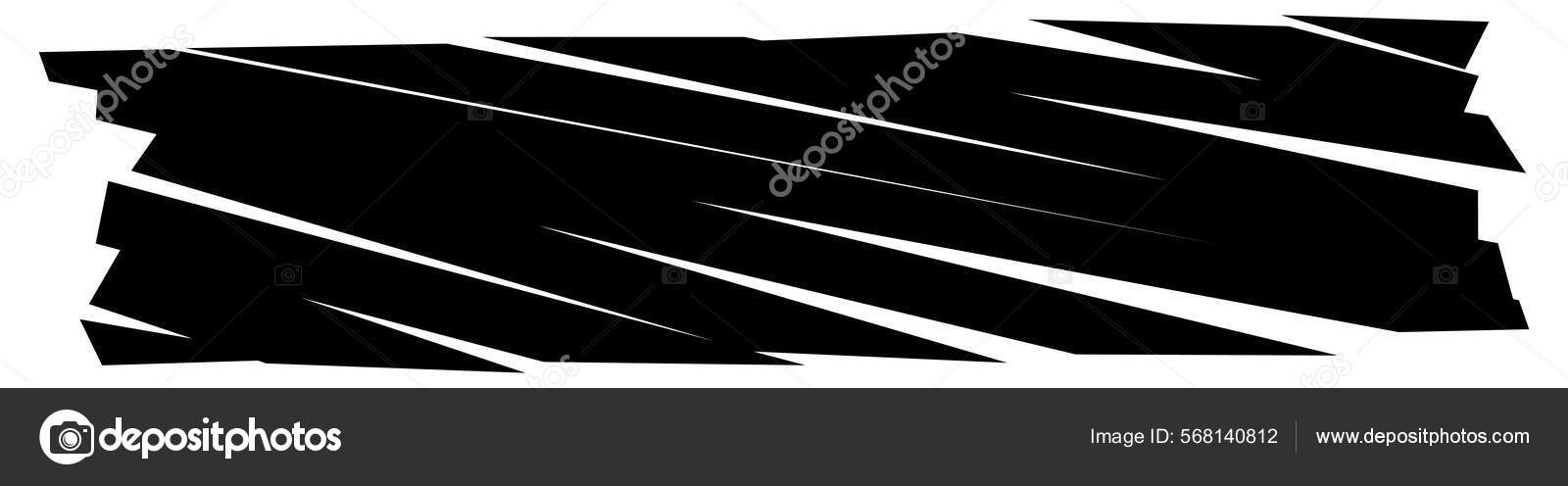 Slit Slash Fracture Texture Effect Element Stock Vector Illustration ...
