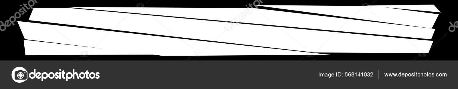 Slit Slash Fracture Texture Effect Element Stock Vector Illustration ...