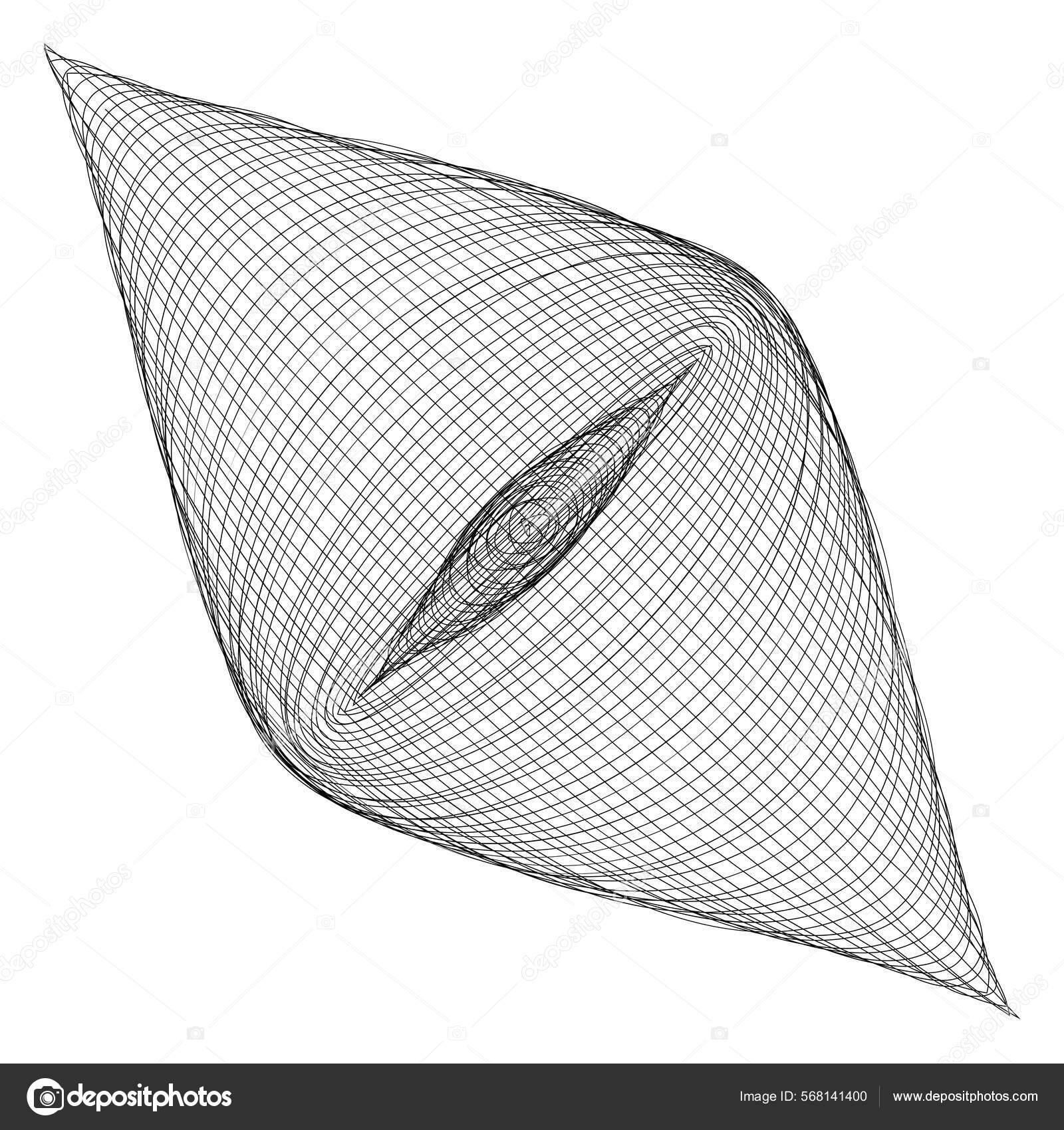 Abstract Line Art Drawing Element Stock Vector by ©vectorguy 568141400