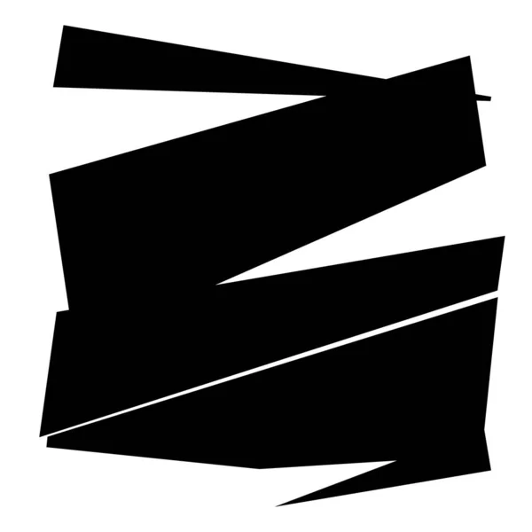 Slit Slash Fracture Texture Effect Element Stock Vector Illustration ...