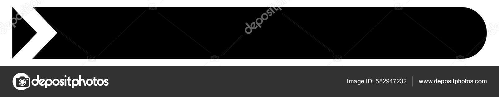 Geometric Button Banner Rectangle Shape Empty Blank Space Your Message ...