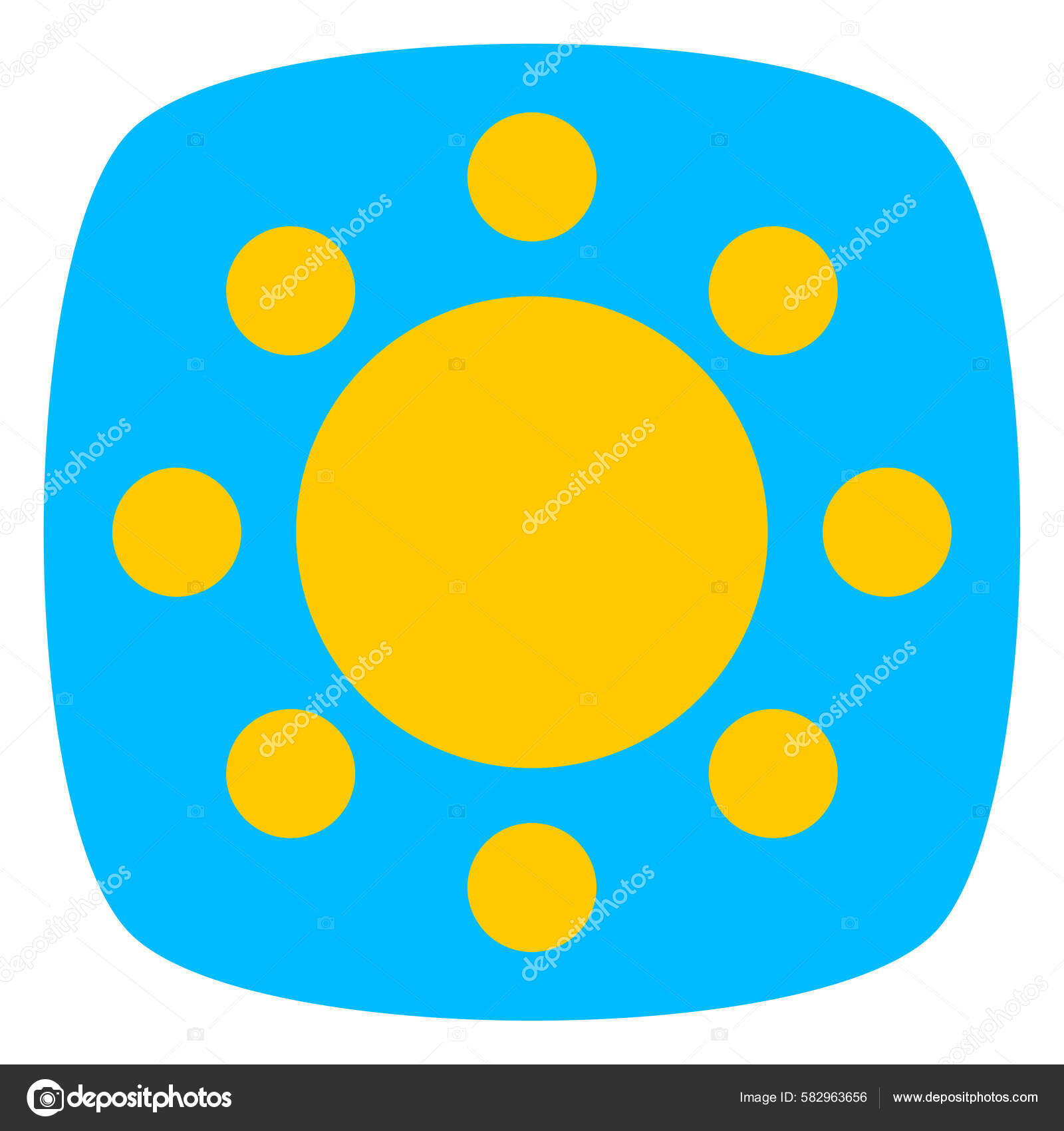 Sun Summer Clip Art Icon Symbol Stock Vector Image by ©vectorguy #582963656