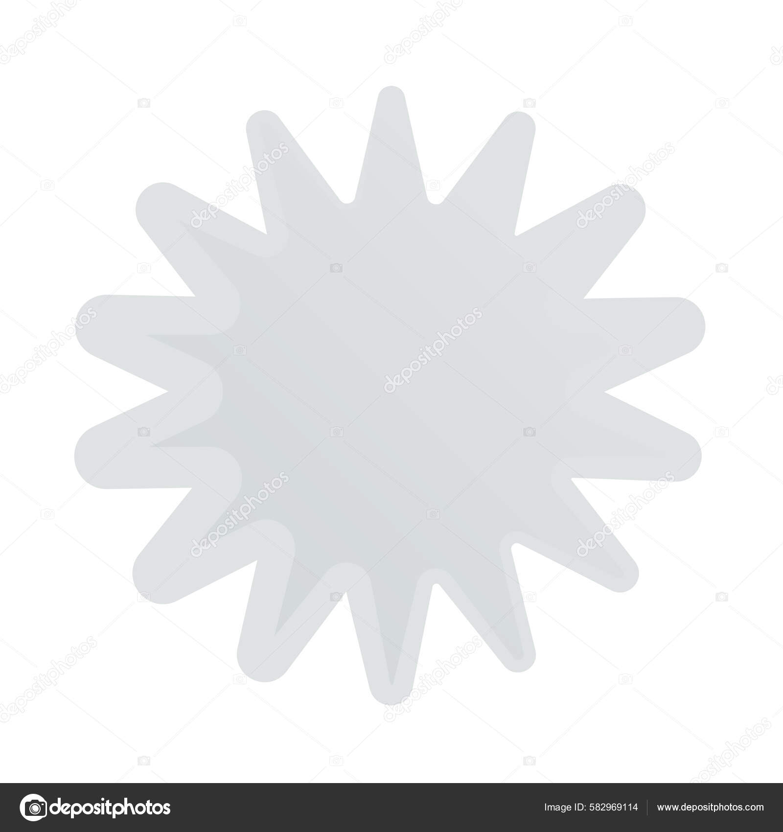 Star Starlet Shape Icon Award Prize Concept Vector de stock #582969114 ...