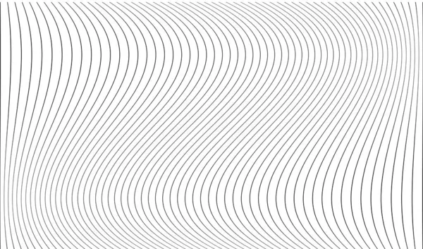 Wavy Waving Lines Wave Effect Stripes Stock Vector Illustration Stock ...