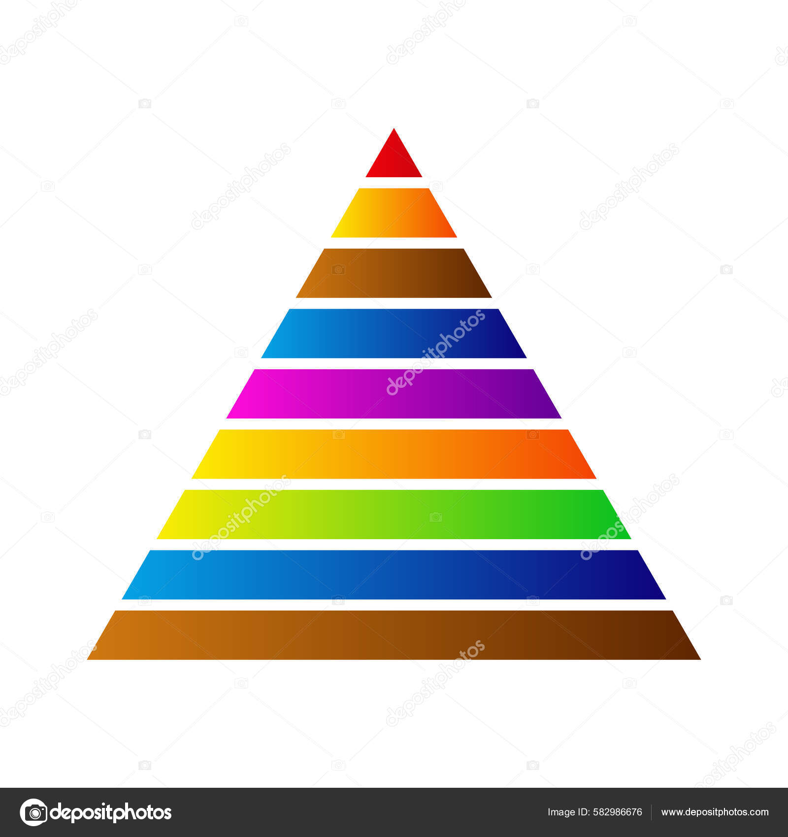 Segitiga Diagram Piramida Seri Ikon Grafik Vektor Stok oleh ©vectorguy ...